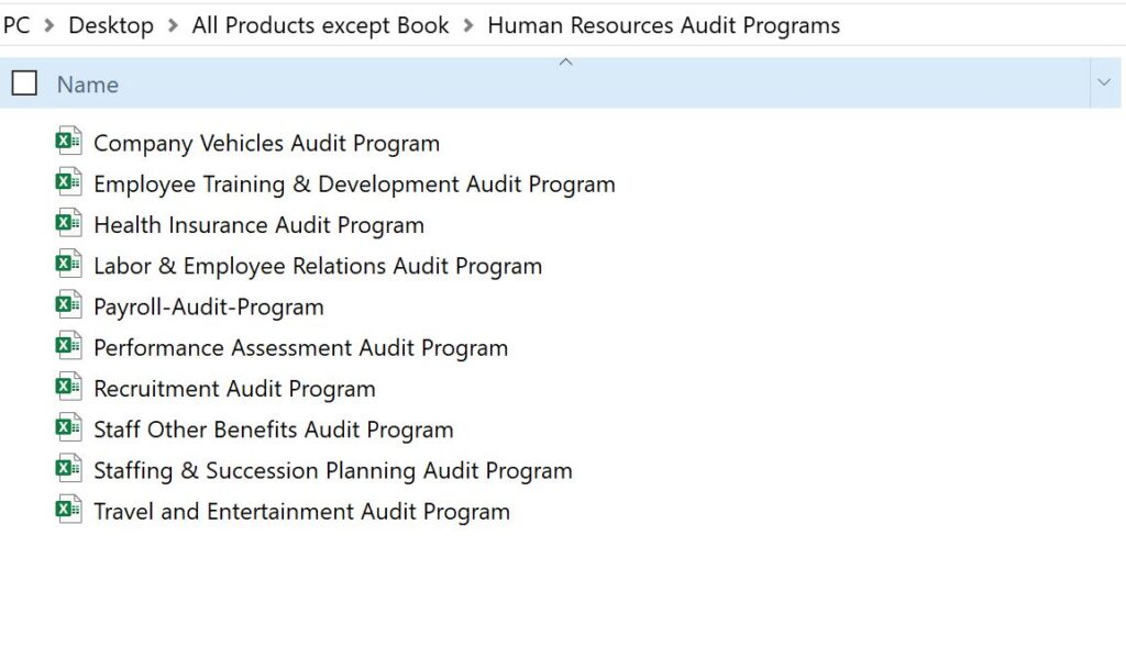 Human Resources Audit Program - IACHAMPION